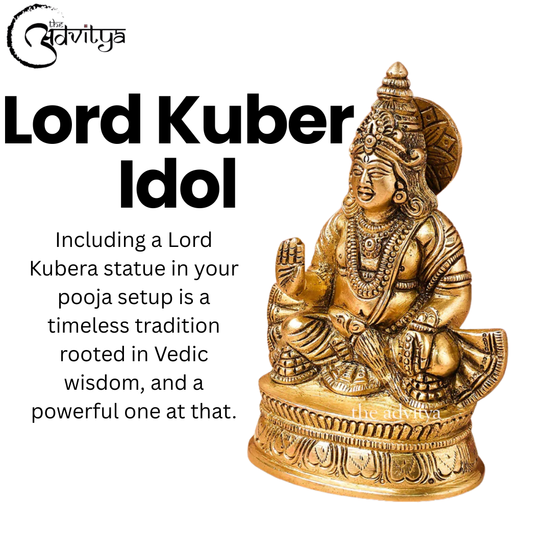 Lord Kuber Idol and Its Role in Lakshmi Pooja – The Advitya