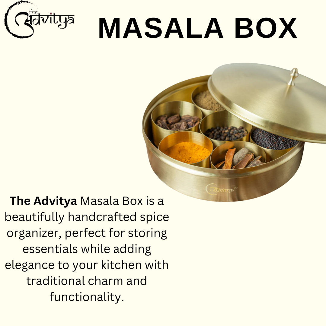 Why Every Indian Kitchen Needs a Brass Masala Dabba (And How to Use It ...
