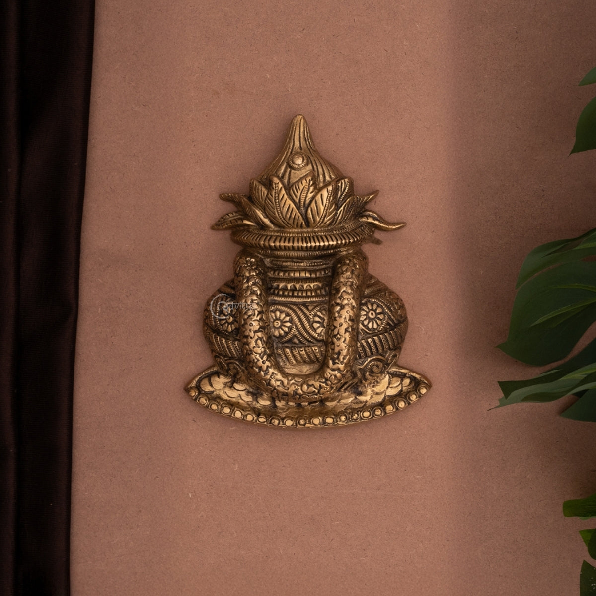 Brass Kalash Wall Hanging – The Advitya