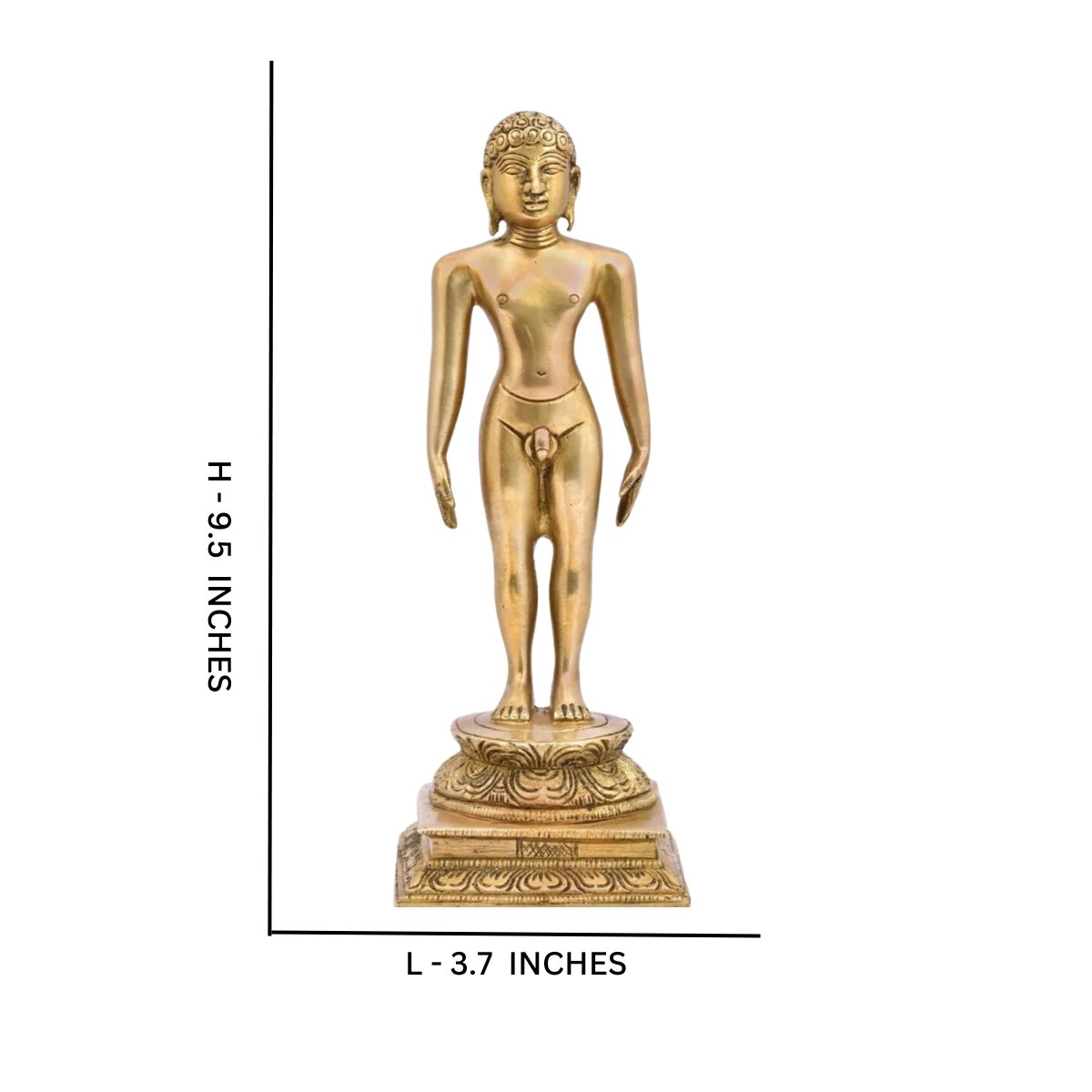 The Advitya | Jain Guru Lord Mahavir Standing