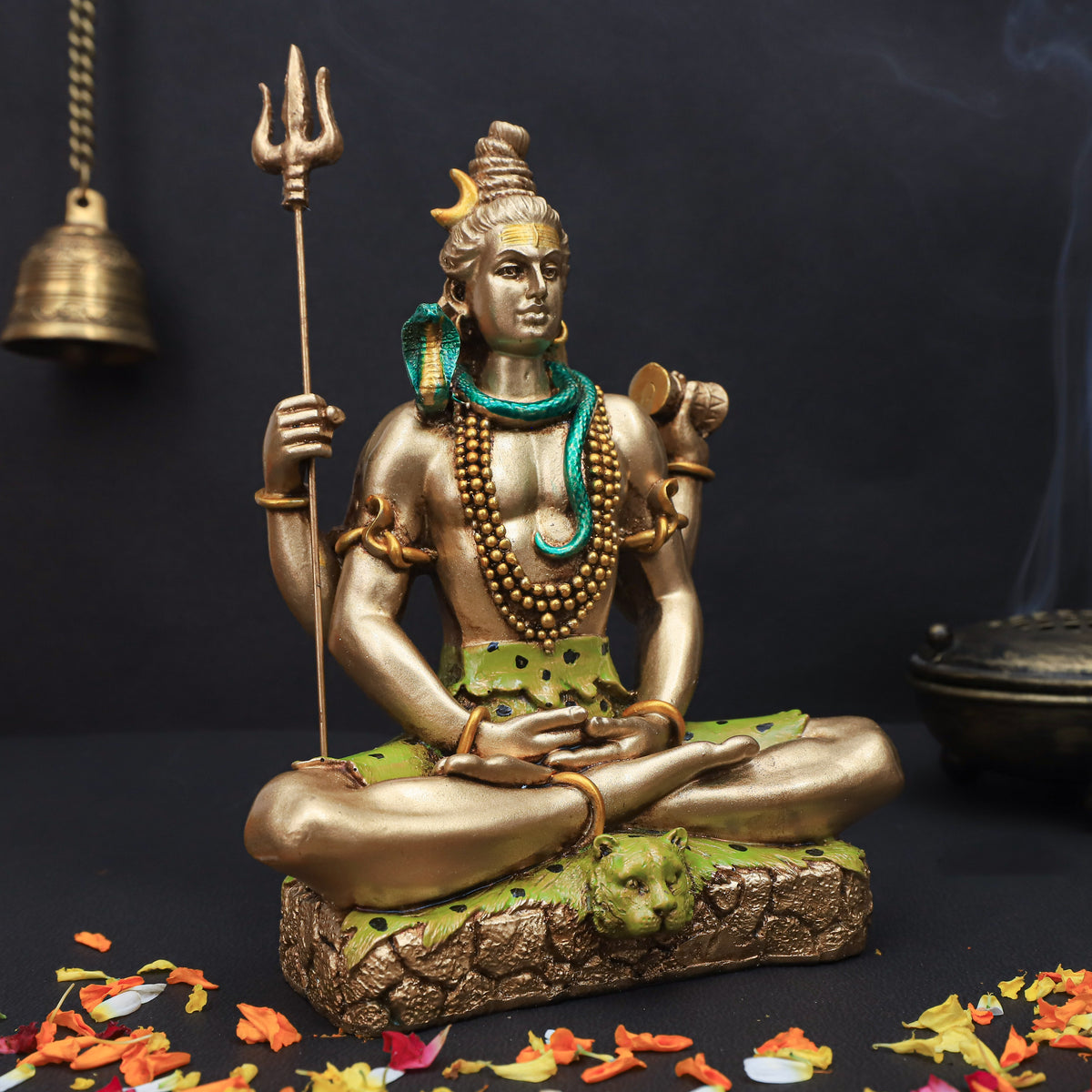 Big Resin Lord Shiva Statue – The Advitya