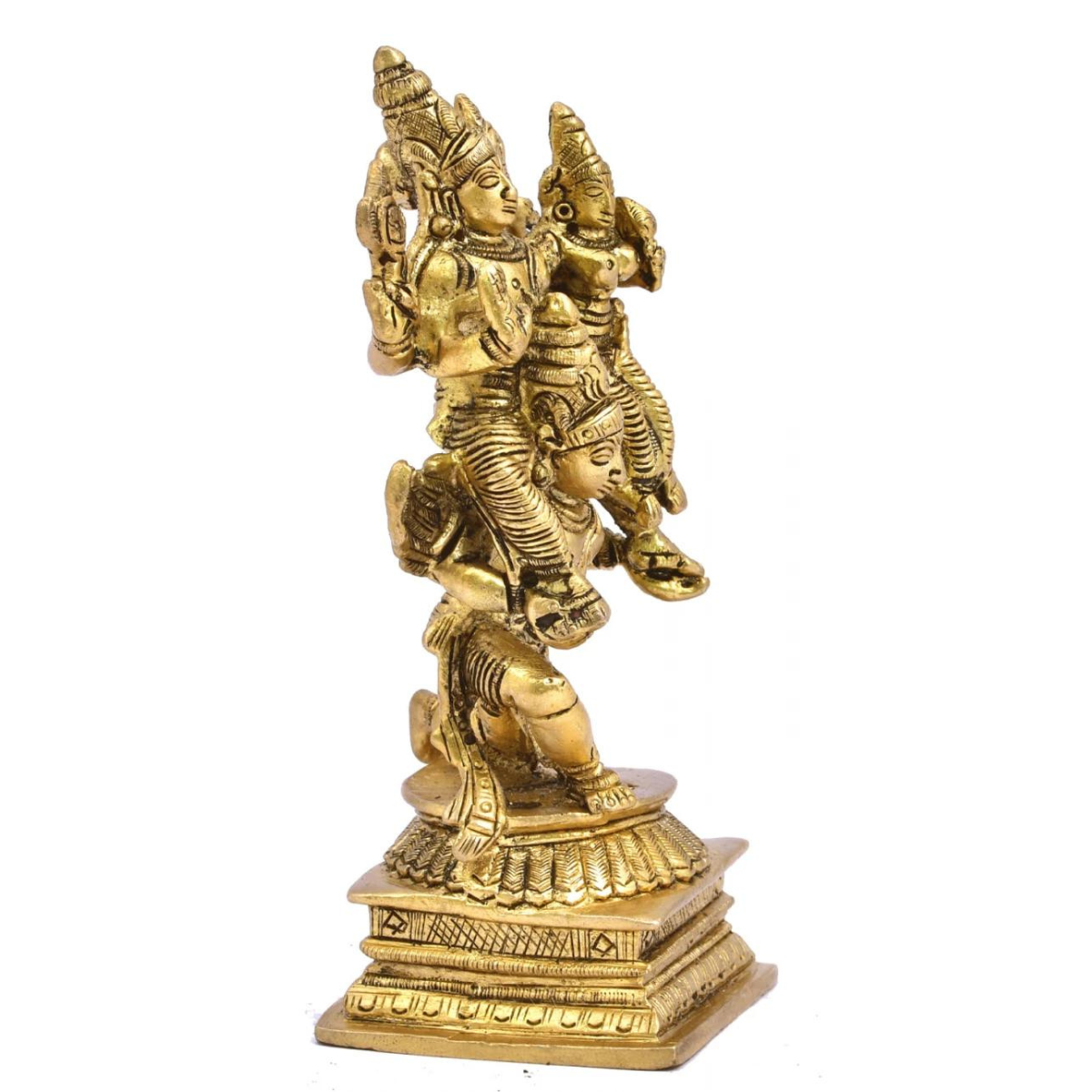 The Advitya | Lord Vishnu & Goddess Laxmi On Garuda The Advitya | Lord Vishnu & Goddess Laxmi On Garuda