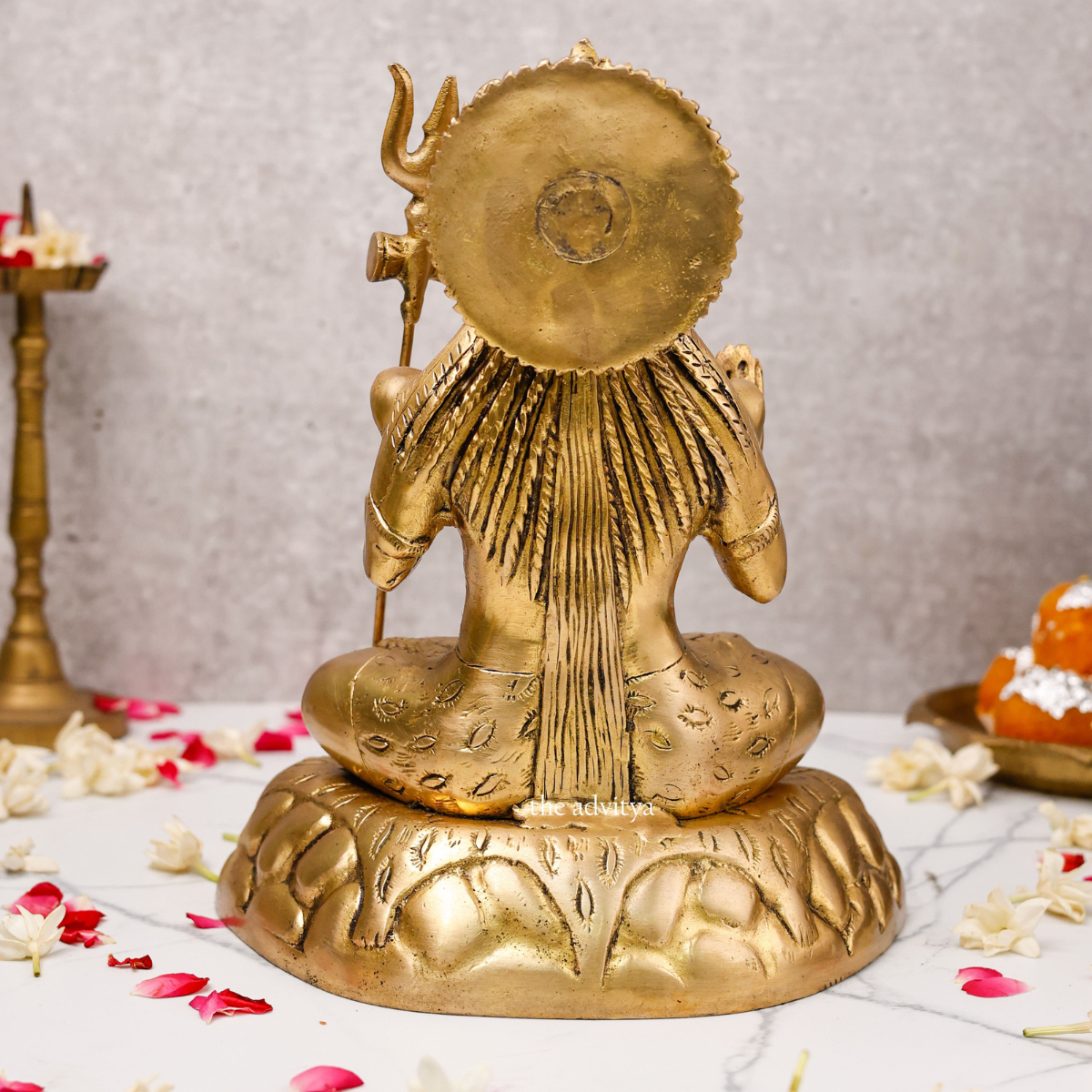 Hindu God Shiva Idol | Divine Lord Shiva Idol for Home Temple – The Advitya